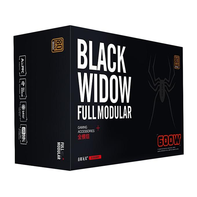 PS 600AX Black Widow Gaming Power Supply 600W - Black | Daraz.com.bd