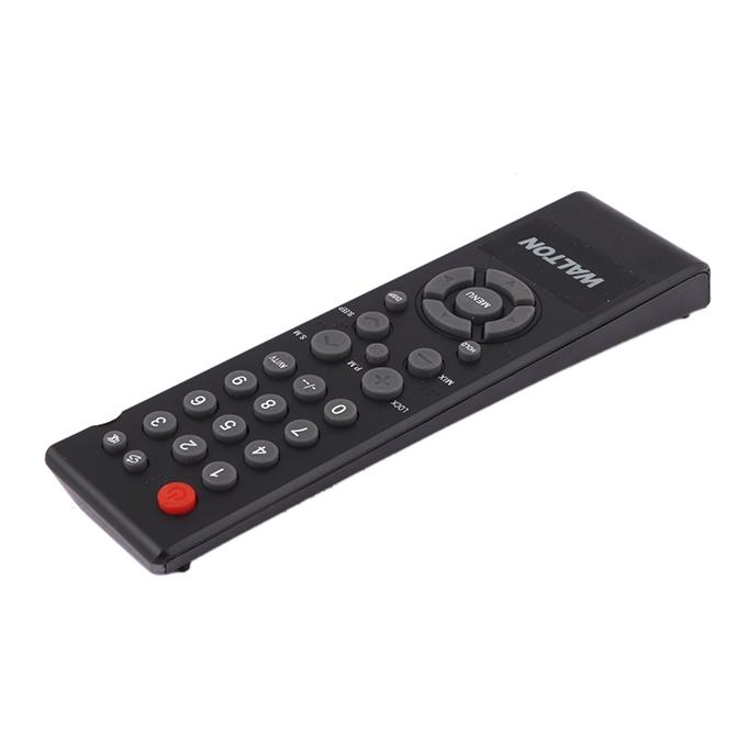 LCD TV Remote For Walton TV - Black | Daraz.com.bd