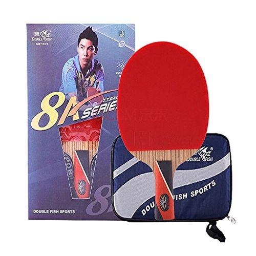 Double Fish 6 AC Table Tennis Rackets - Red | Daraz.com.bd