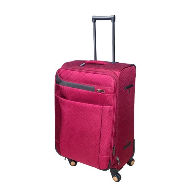 Maroon Parachute Fabric Trolley Bag - 20" | Daraz.com.bd