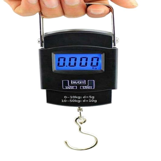 Electric Portable Scale - Black | Daraz.com.bd