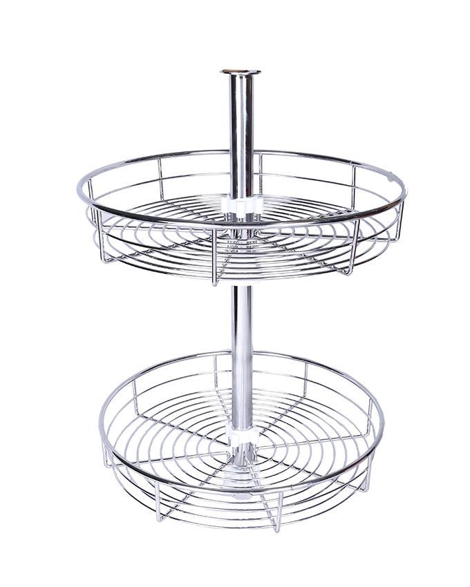 TR-360F Stainless Steel 360° Revolving Basket - Silver | Daraz.com.bd