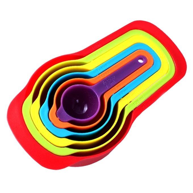 Rainbow Measuring Cup Set - Multi Color | Daraz.com.bd