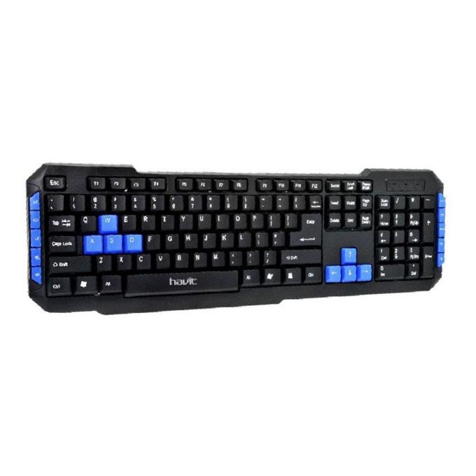 HAVIT® Multimedia Keyboard HV-KB327 - Black | Daraz.com.bd