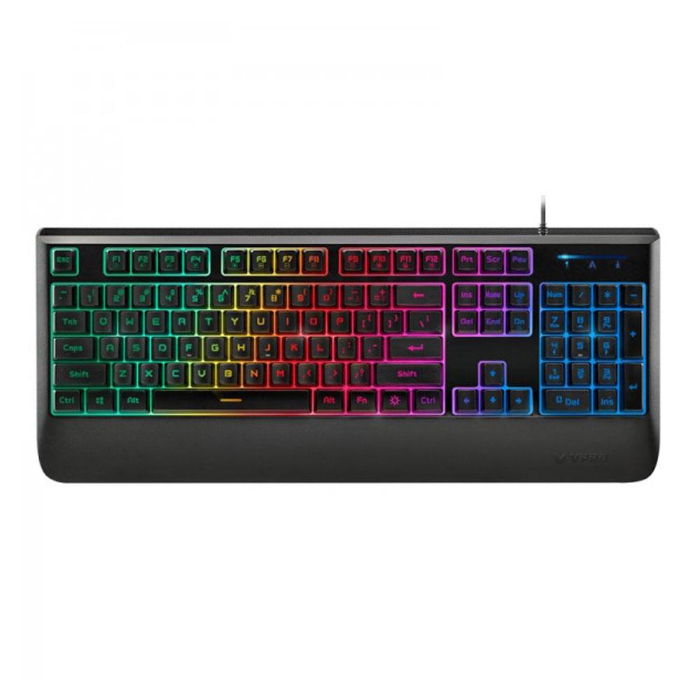 Rapoo Vpro - v56 RGB Backlight Gaming Keyboard - Black | Daraz.com.bd