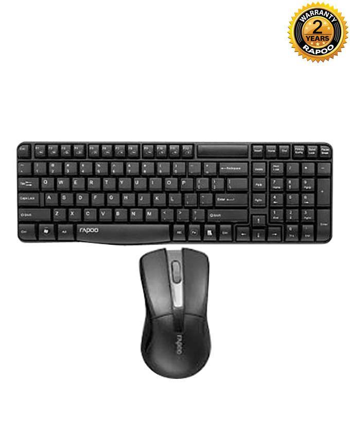 Rapoo X1800 Wireless Keyboard and Mouse Combo | Daraz.com.bd