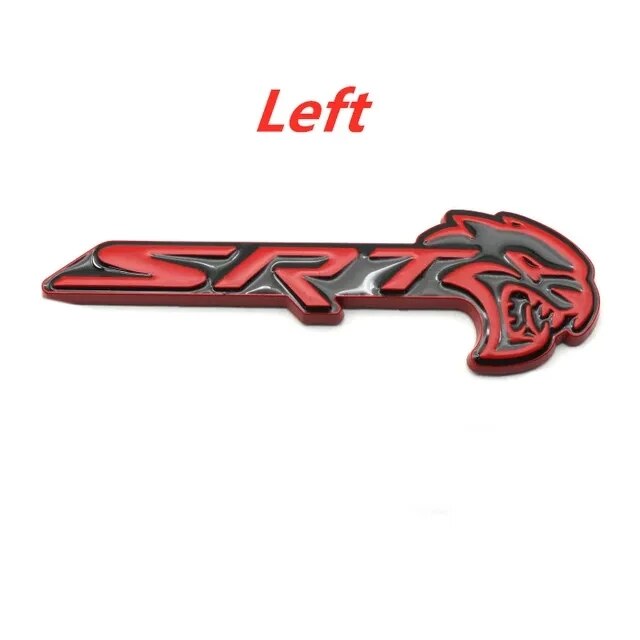 3D Metal Hellcat Fender Badge Emblem Front Grill Logo Car Stickers ...