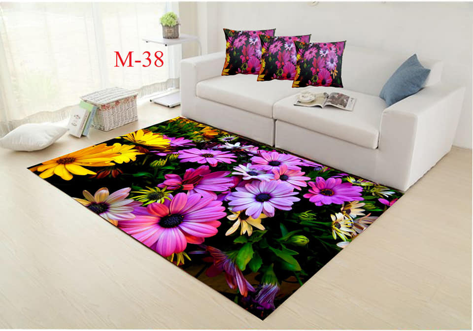 New 3D Print Exclusive floor mat (112 cm * 137 cm) | Daraz.com.bd