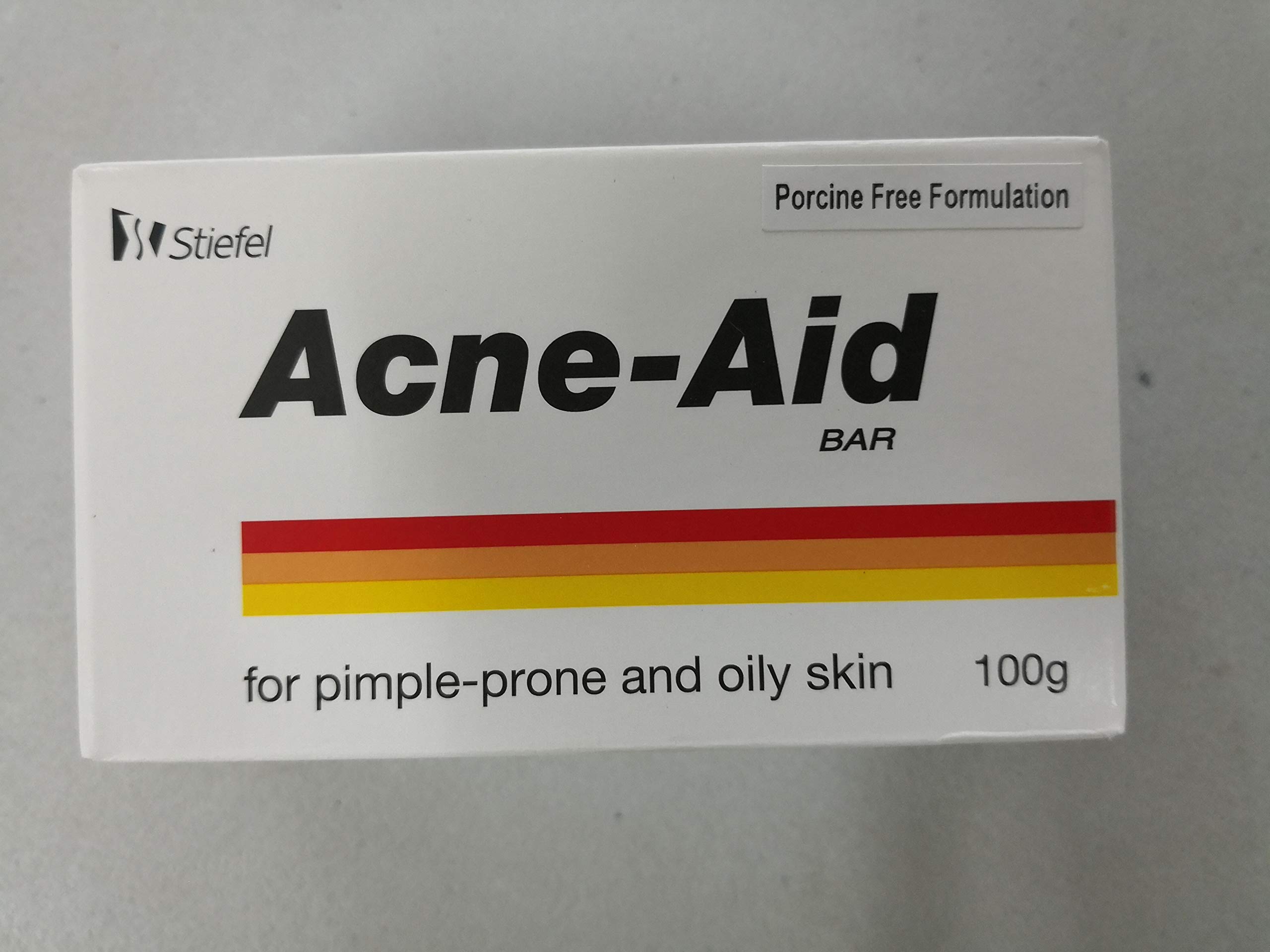 Stiefel Acne-Aid Bar 100g Pimple Prone & Oily Skin Acne Aid Soap ...