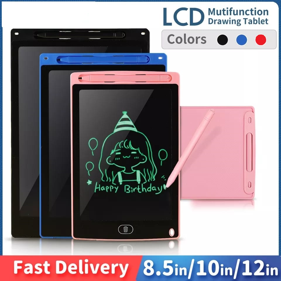 8.5" LCD Writing Tablet Drawing Pad, Erasable E-writer, Office Writing ...