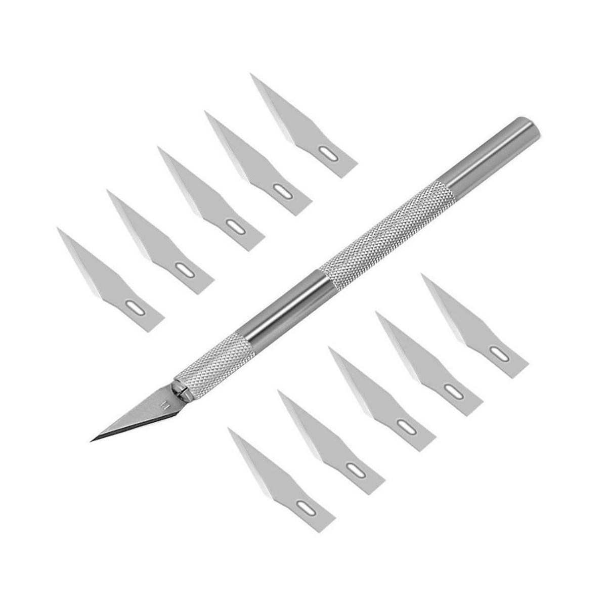 Precision Anticutter With 11 Blades (Aluminium Body) | Daraz.com.bd