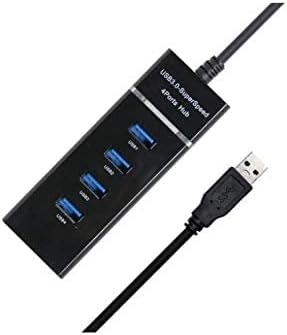 4 ports of high speed USB hub high-speed USB 3.0 SPLETER BLACK