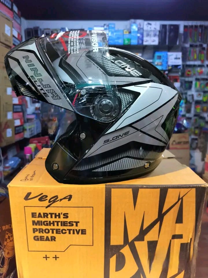 Studds Ninja D4 Black & Gyre Full Face Bike Helmet | Daraz.com.bd