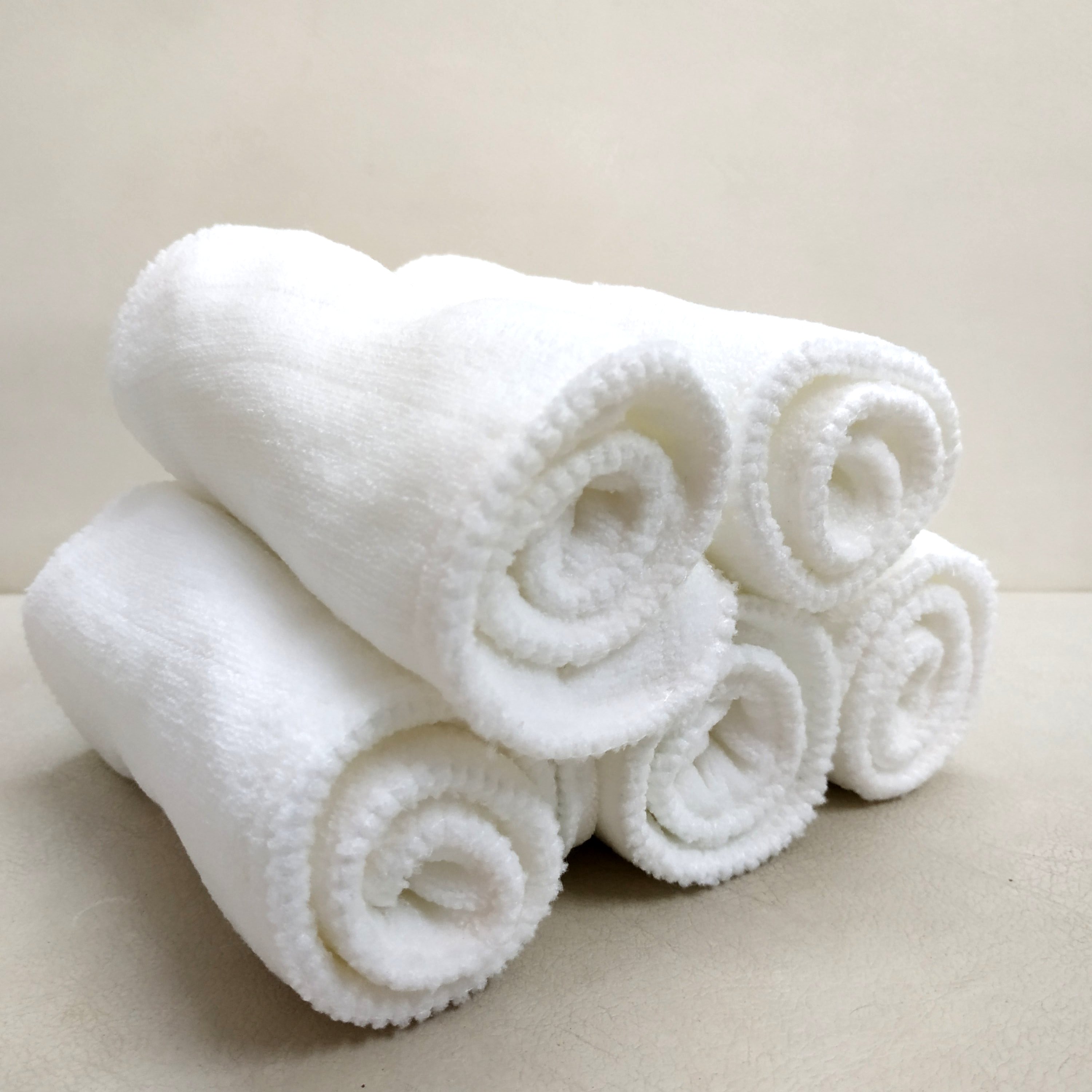 Reusable Baby Diapers Cloth (2PCS) 3-Layer Insert Cotton Washable ...