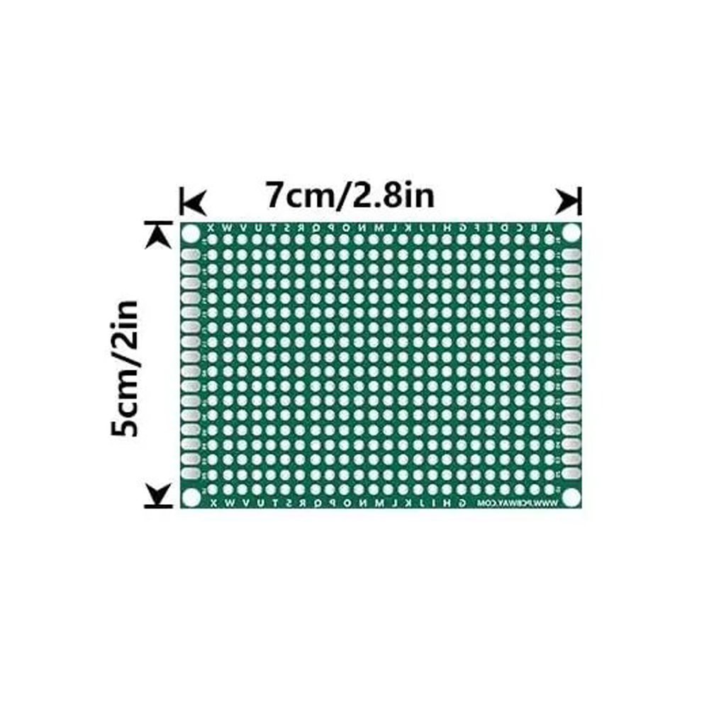 Double Sided PCB Board Prototype Kit 6 Sizes Universal Printed Circuit ...