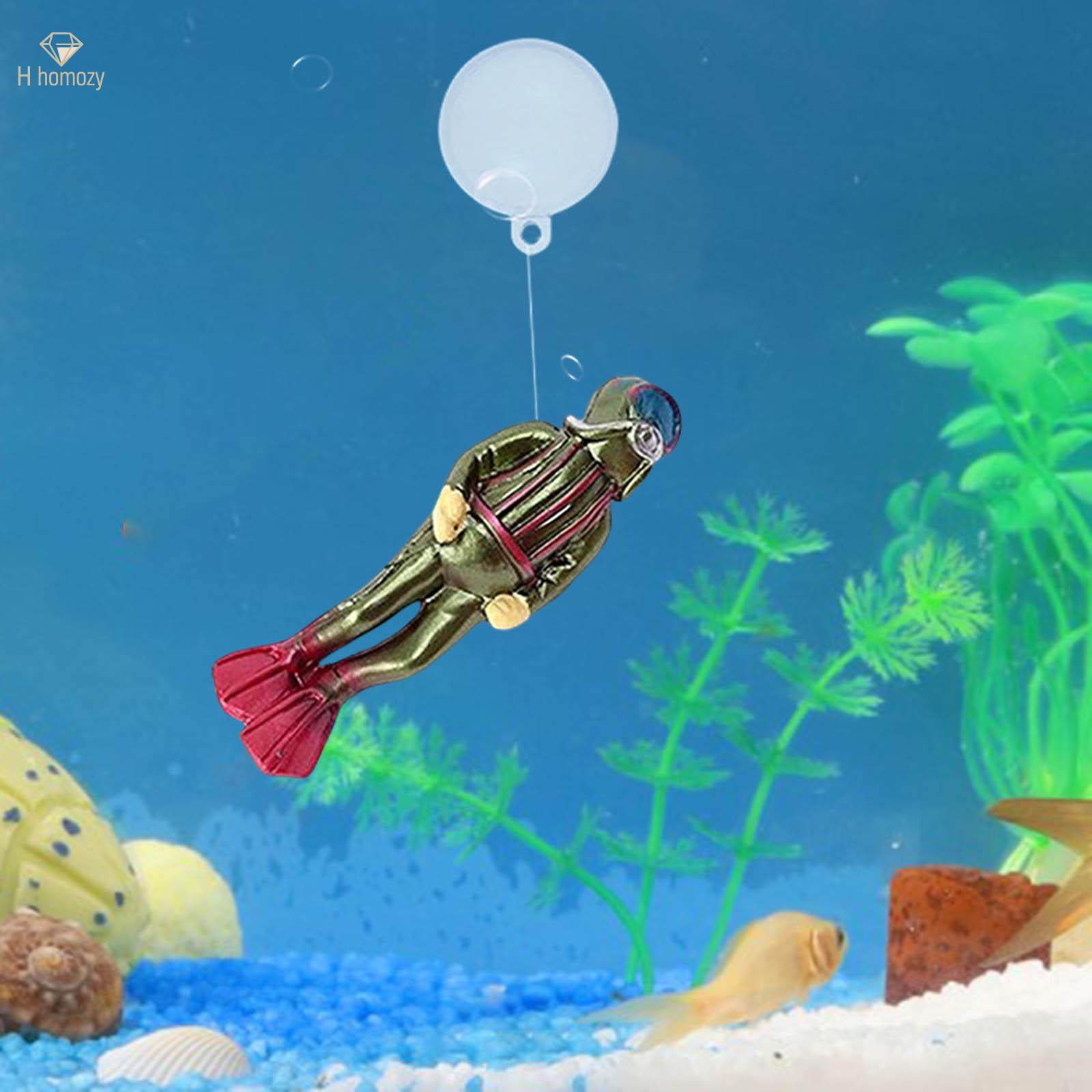 Miniature Scuba Diver Figurines, Resin Statue, Playset Layout Micro ...