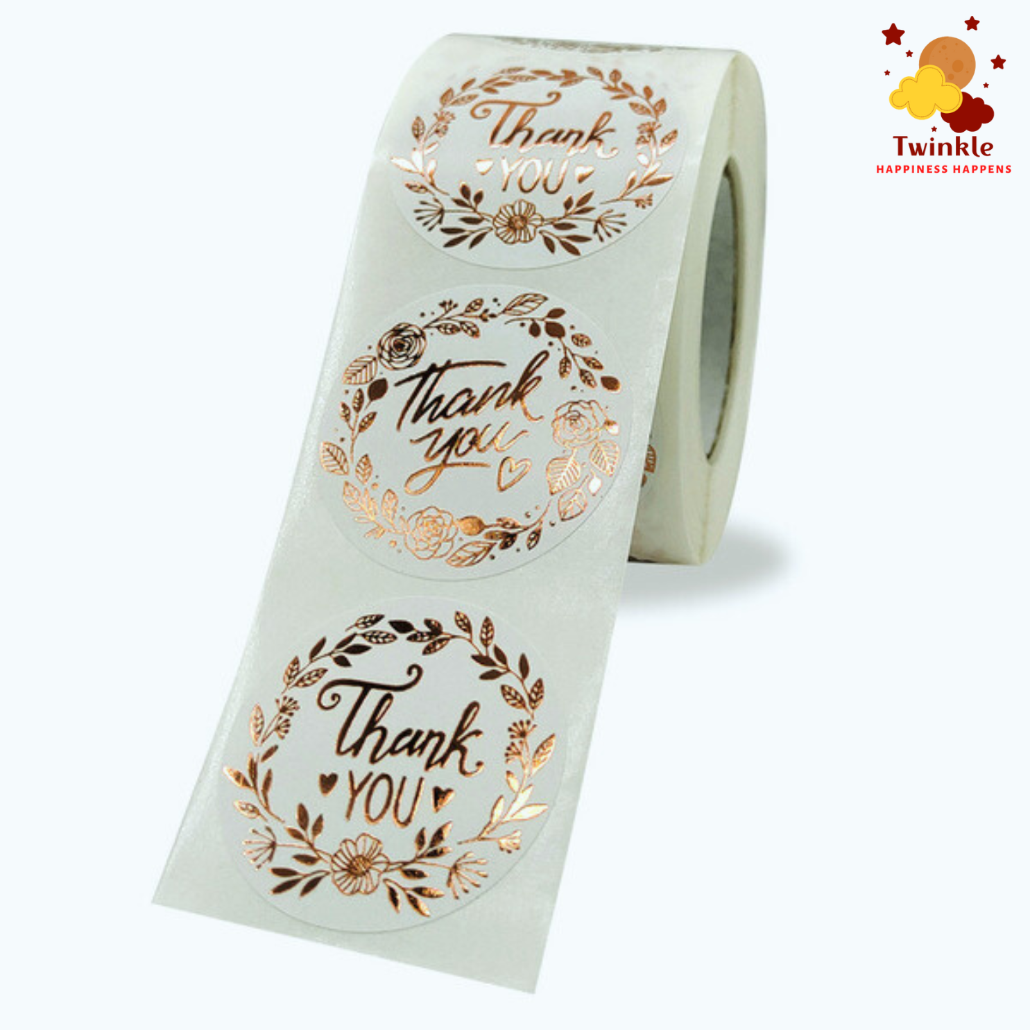 500 pieces 1 Inch Thank You for Your Order Stickers Decorative Thank ...