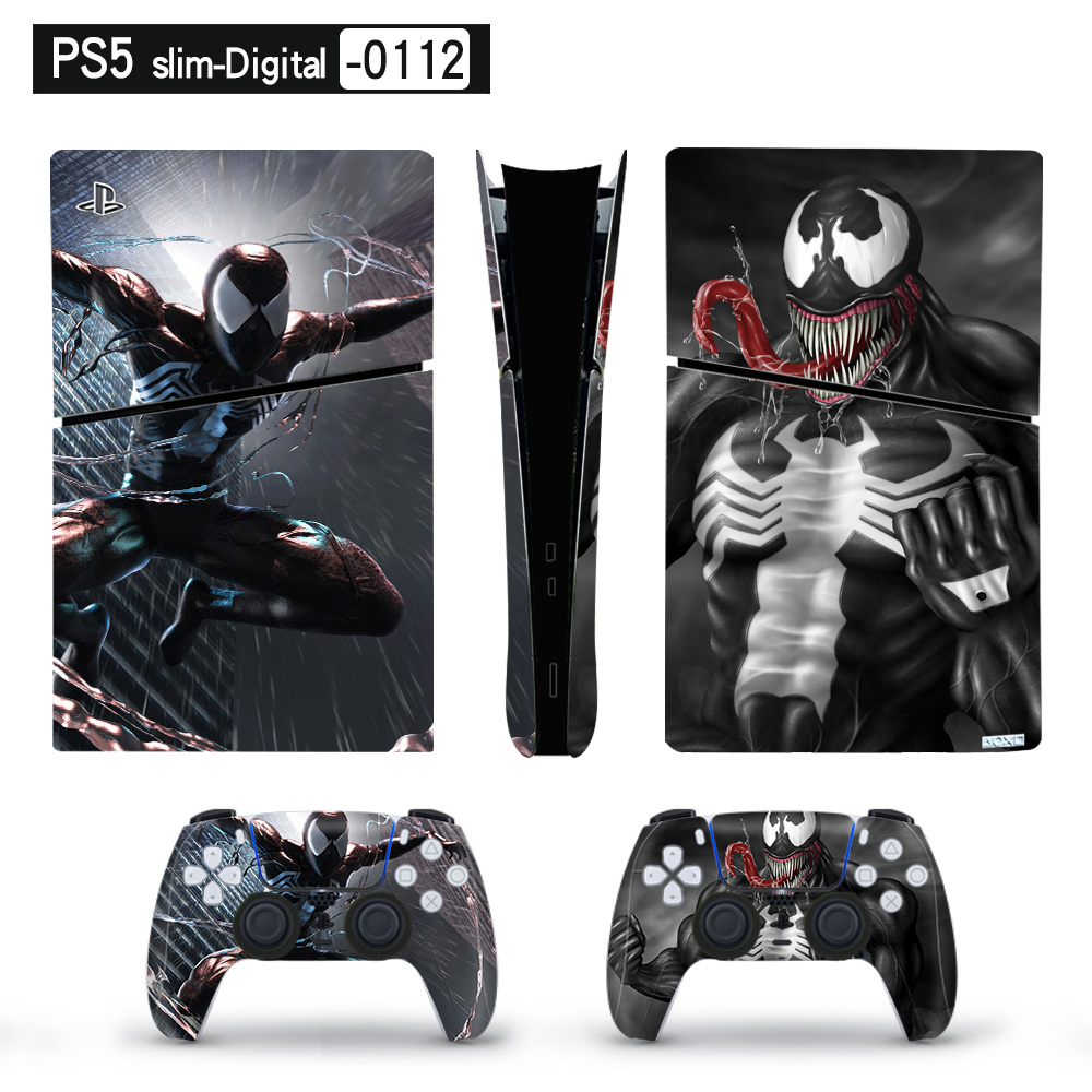 【Expert Recommended】 Spiderman Ps5 Skin Sticker for 5 Console ...