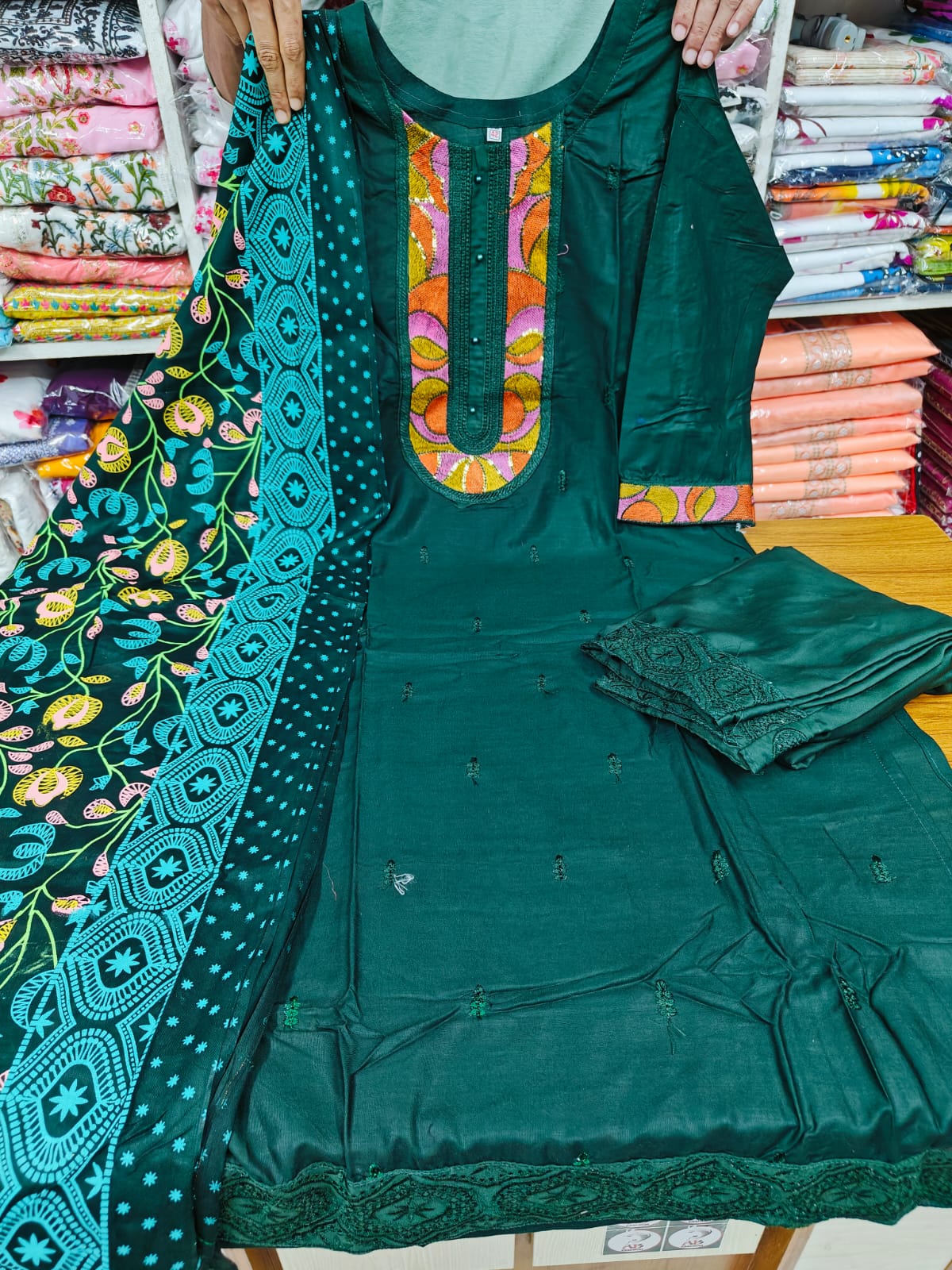 Readymade Three Piece For Women Exclusive Collection Embroidery ...
