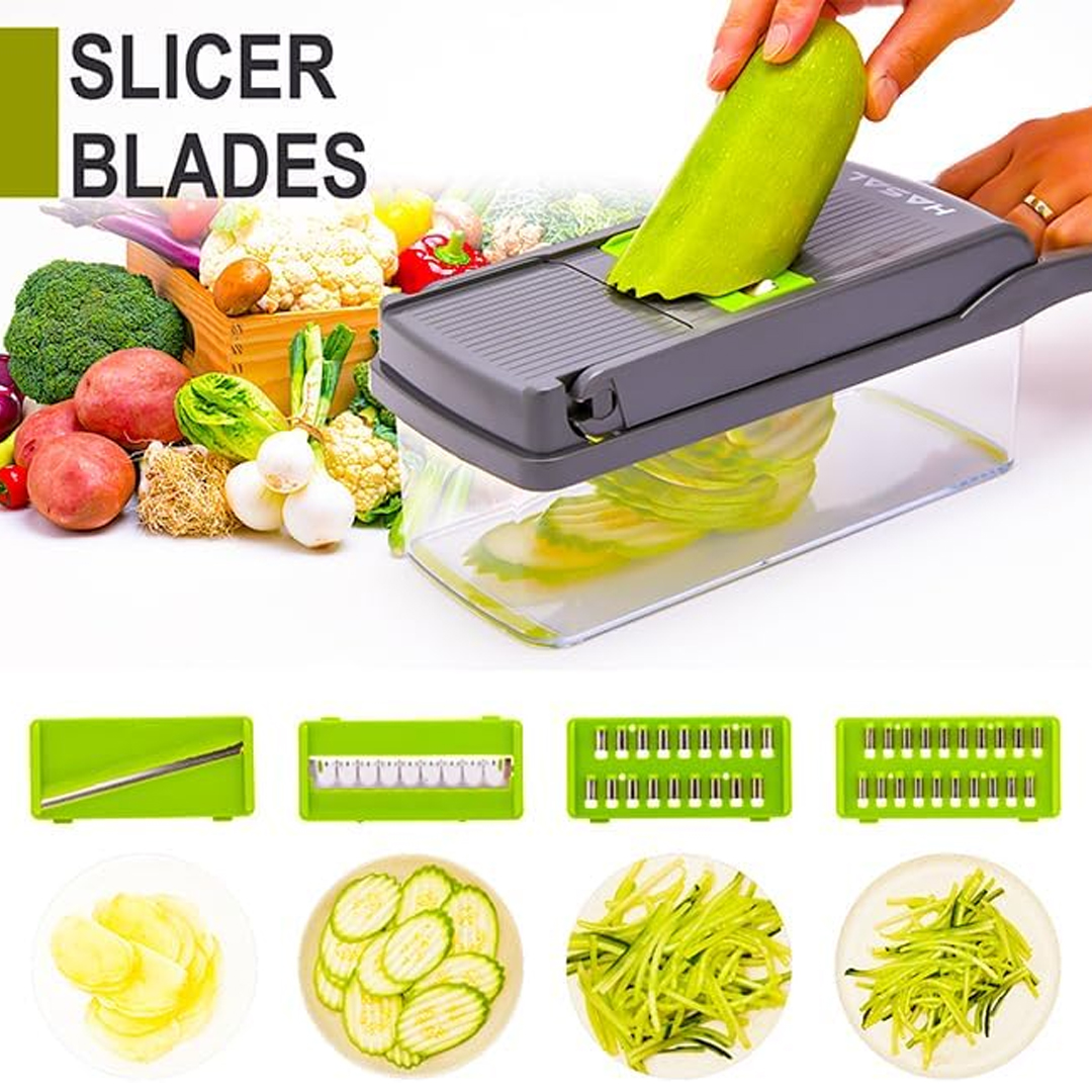 1 Set Vegetable Slicer16pcs Food Slicer Set Food Chopper Vegetable ...