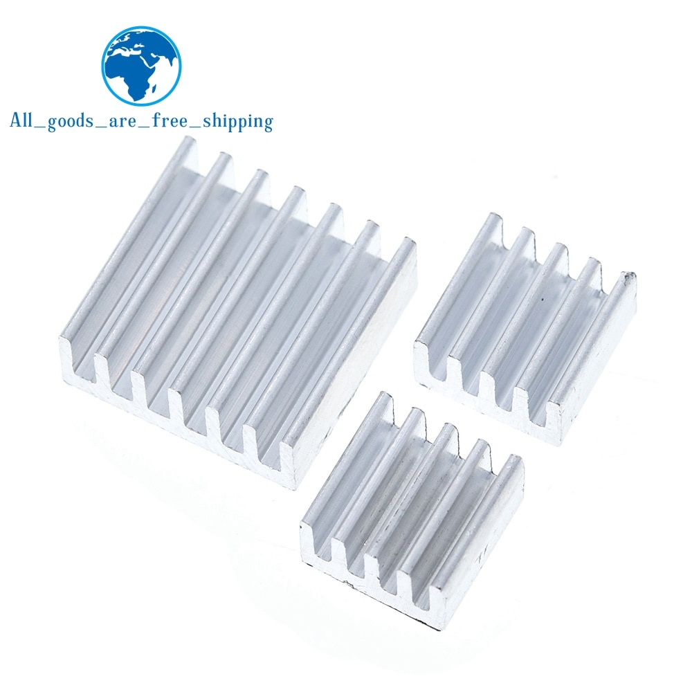 【happy one】Adhesive Raspberry Pi Heatsink Cooler Pure Aluminum Heat ...