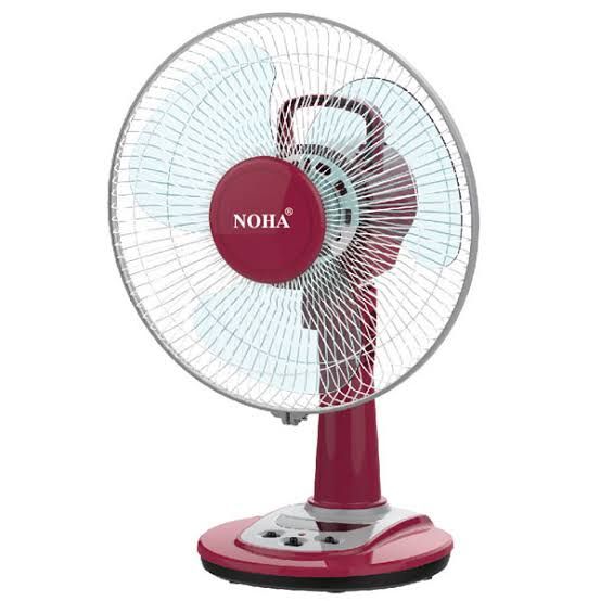 12inch High Speed Solar Fan 12v Dc Table Fan | Daraz.com.bd