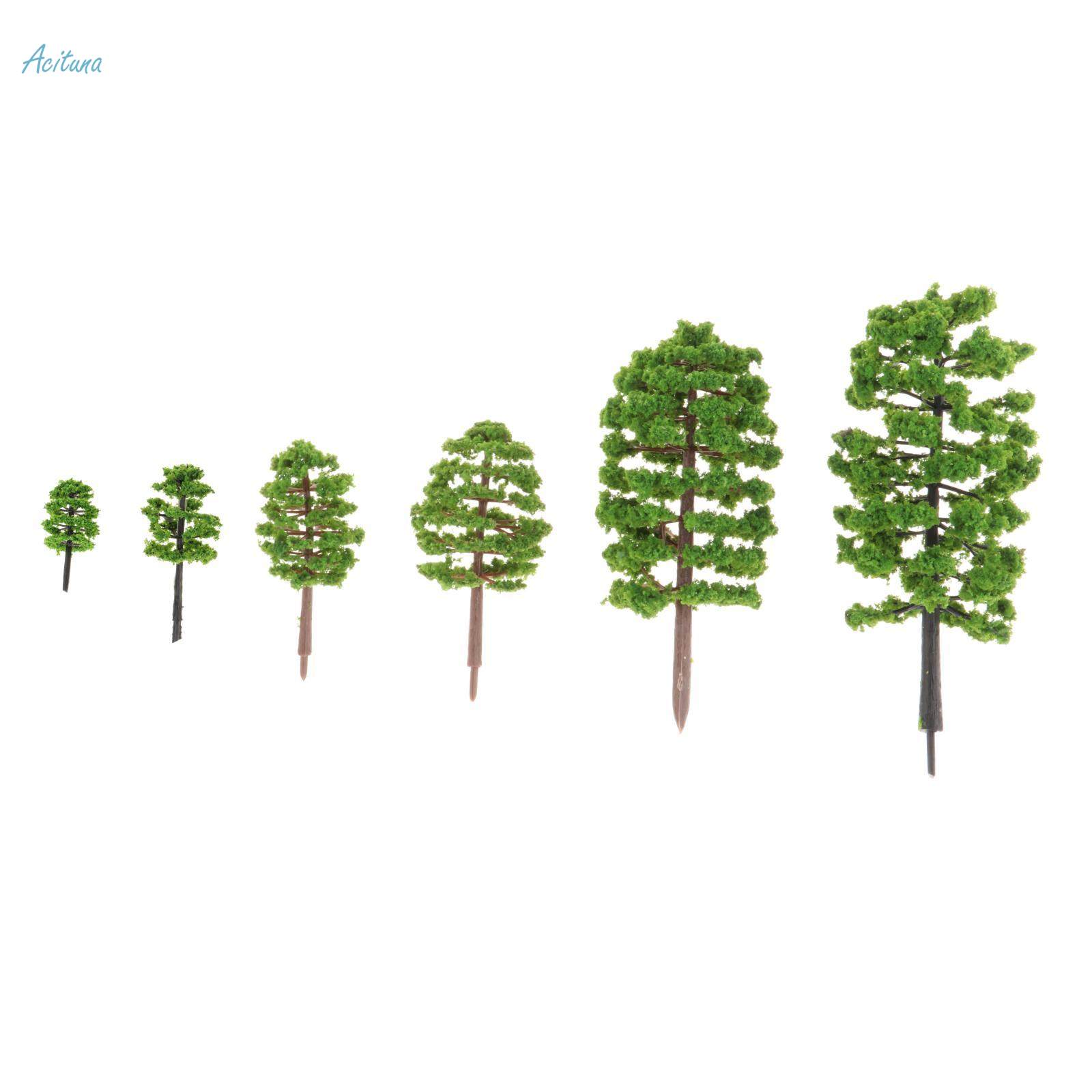 Model Trees Train Railroad Scenery Architecture Trees, Mixed Model Tree ...