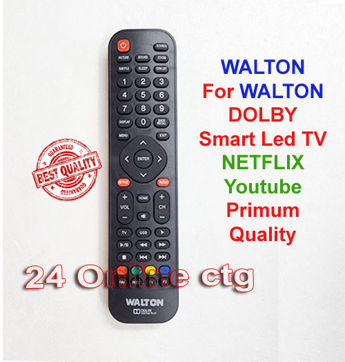 Remote Control for Walton Smart LED TV Remote Control . | Daraz.com.bd