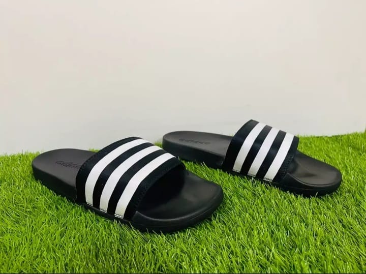 Black white And Grey Color Slides Slipper Casual Sandal For Men M005 ...