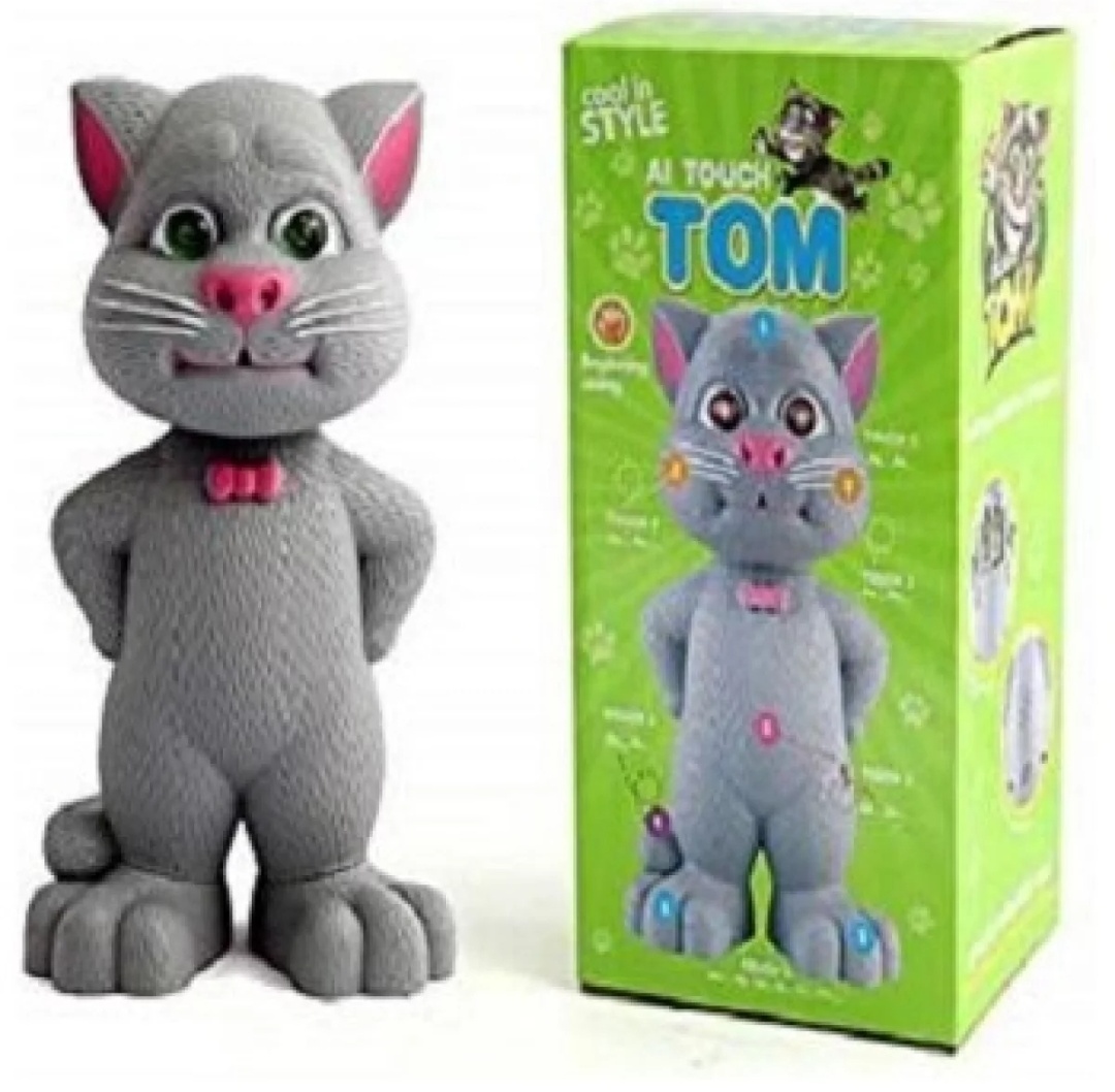 Talking Tom - Grey/White - Toy | Daraz.com.bd