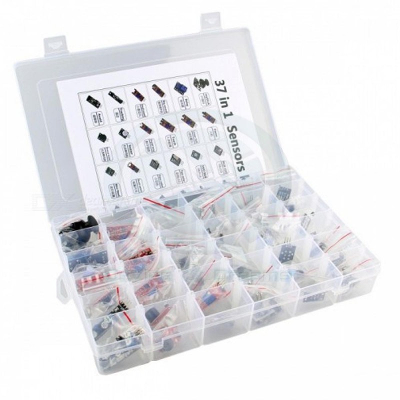 37 In 1 Sensor Module Board Set Kit For Arduino with Box | Daraz.com.bd