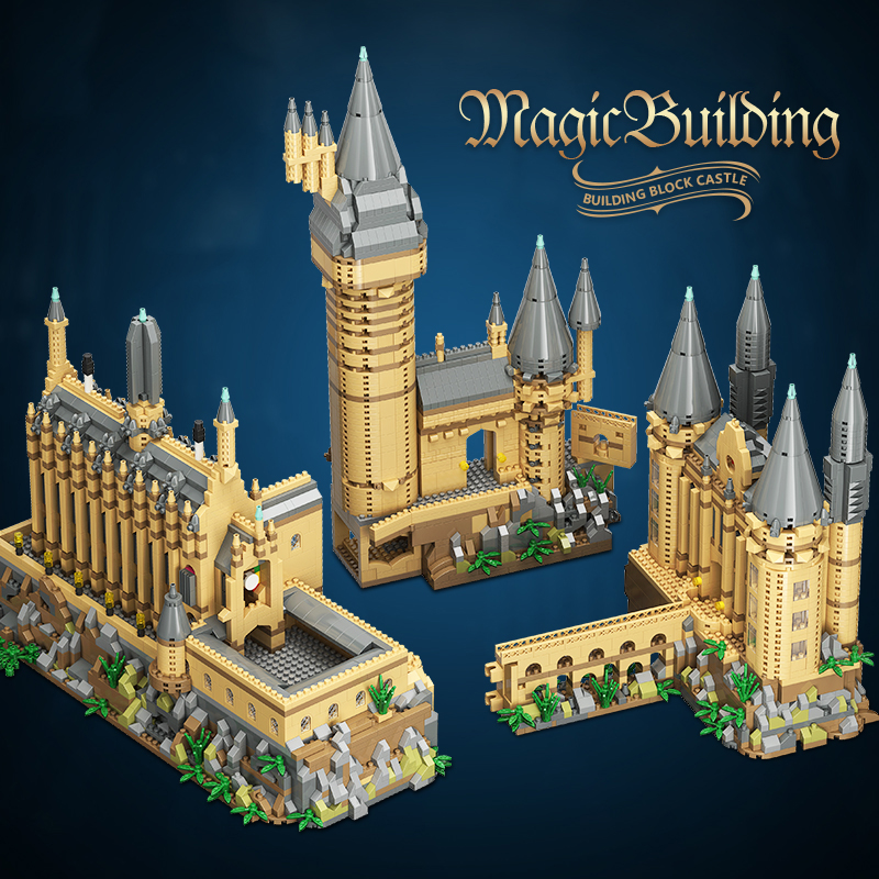 6000+Pcs MOC Mini Building Blocks Sets Bricks Harry Potter Toys Gifts ...