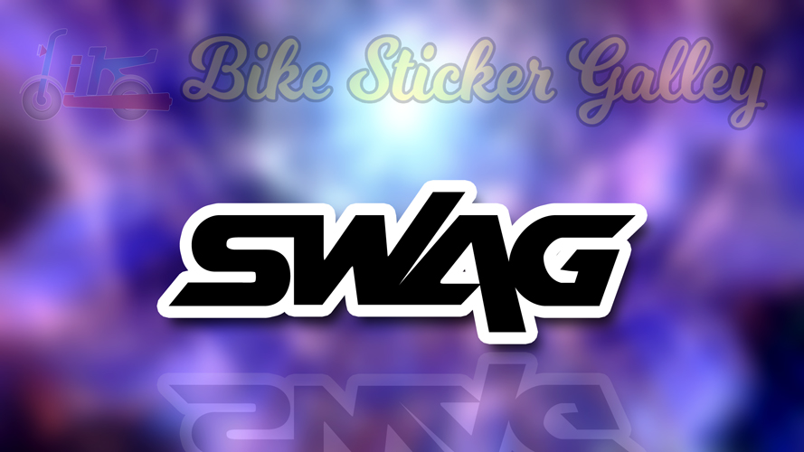 Bike Sticker - Swag ( Waterproof & Premium quality)/ Bike Sticker ...