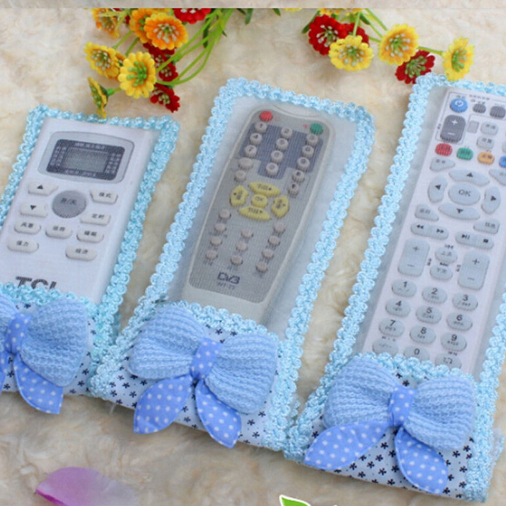 TV Remote Control Cover Air condition Remote Control Cover Textile ...