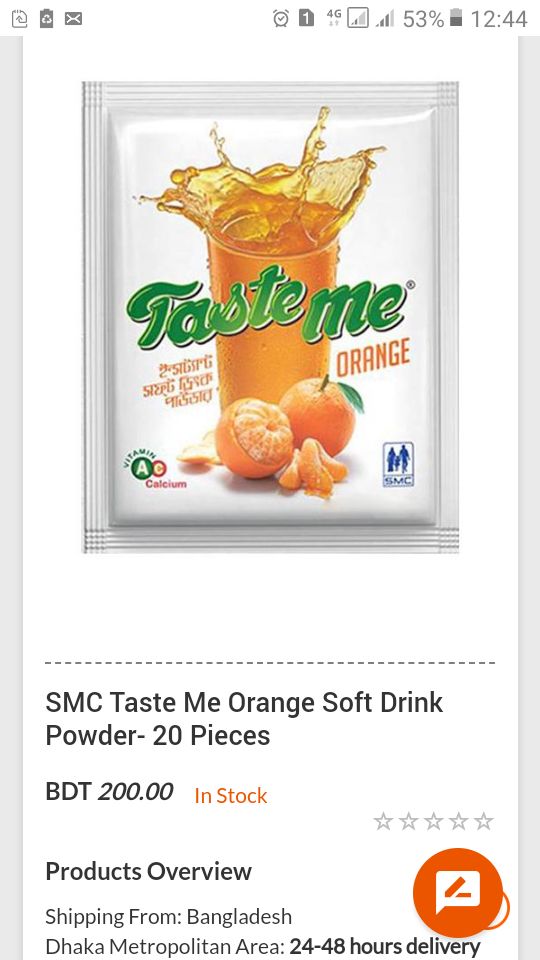 Orange Juice Soft Drinks Powder Drinks | Daraz.com.bd