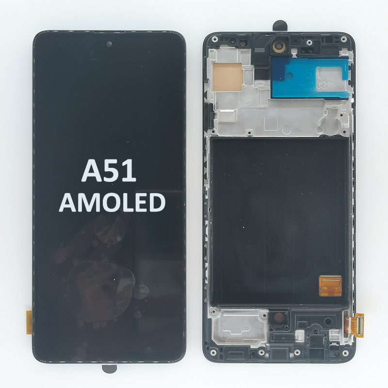 Super AMOELD Display For Samsung Galaxy A51 LCD Display Touch Screen ...