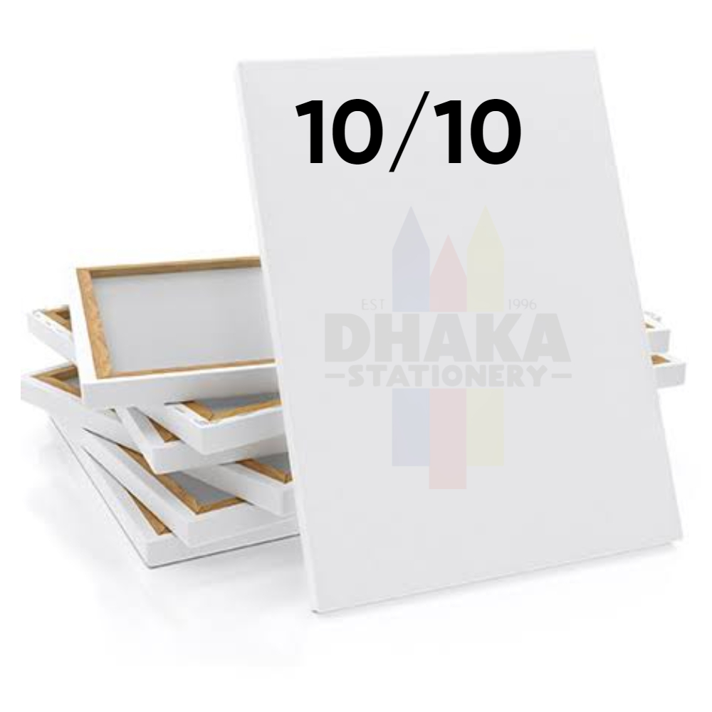 White PREMIUM CANVAS 10X10 Inch | Daraz.com.bd