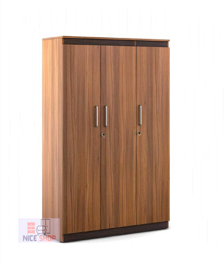 Kath + Chocolate Color Partex MDF Laminated Board Almirah with inner ...