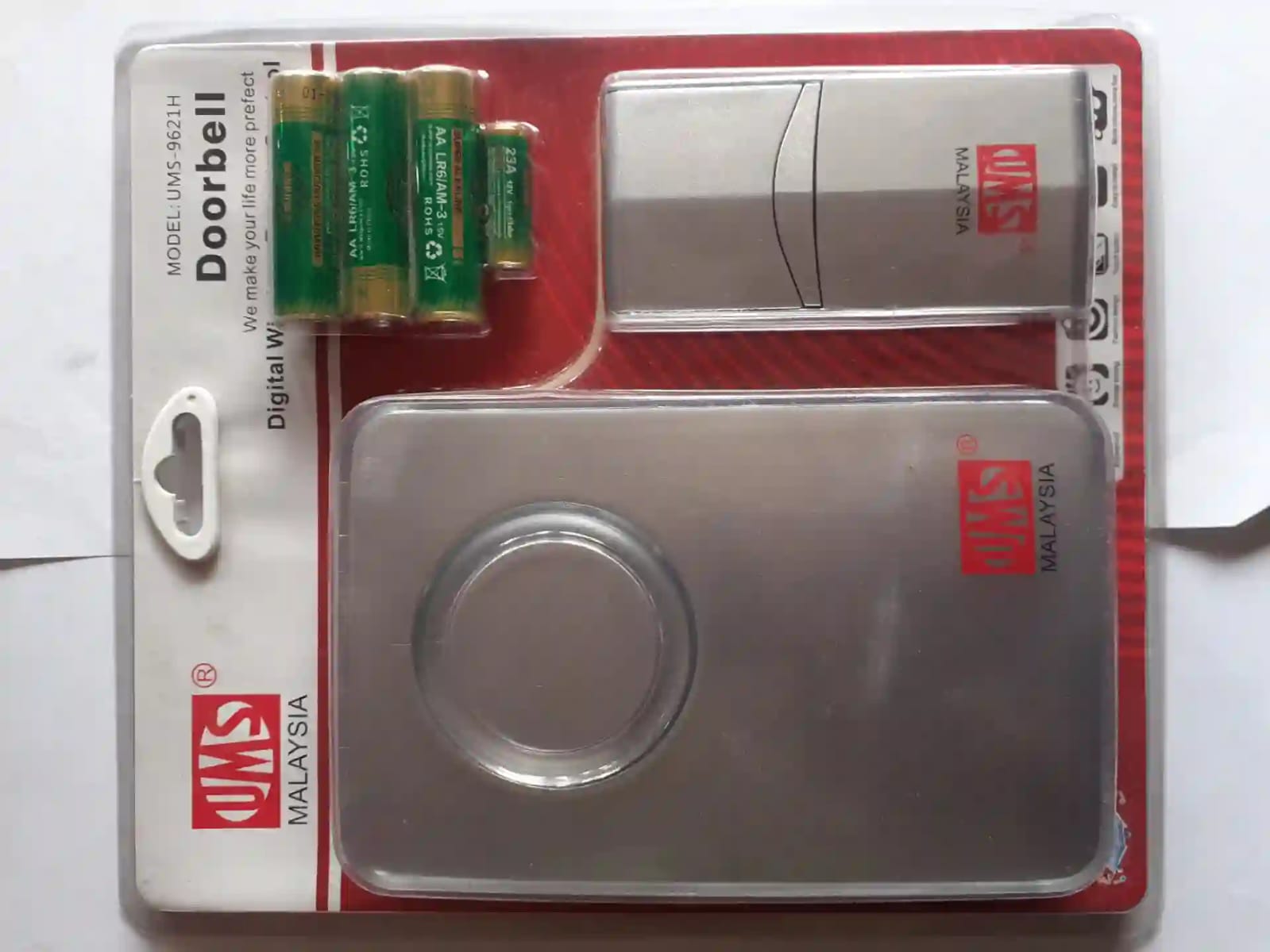 Door Calling Bell -UMS Wireless Door Calling Bell (Malaysian Brand ...