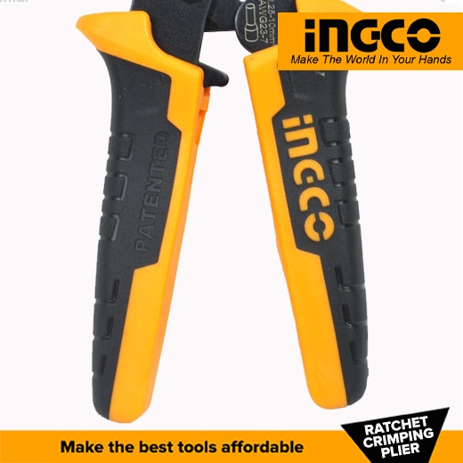 RATCHET CRIMPING PLIER 6" INGCO (HRCPG05210) | Daraz.com.bd