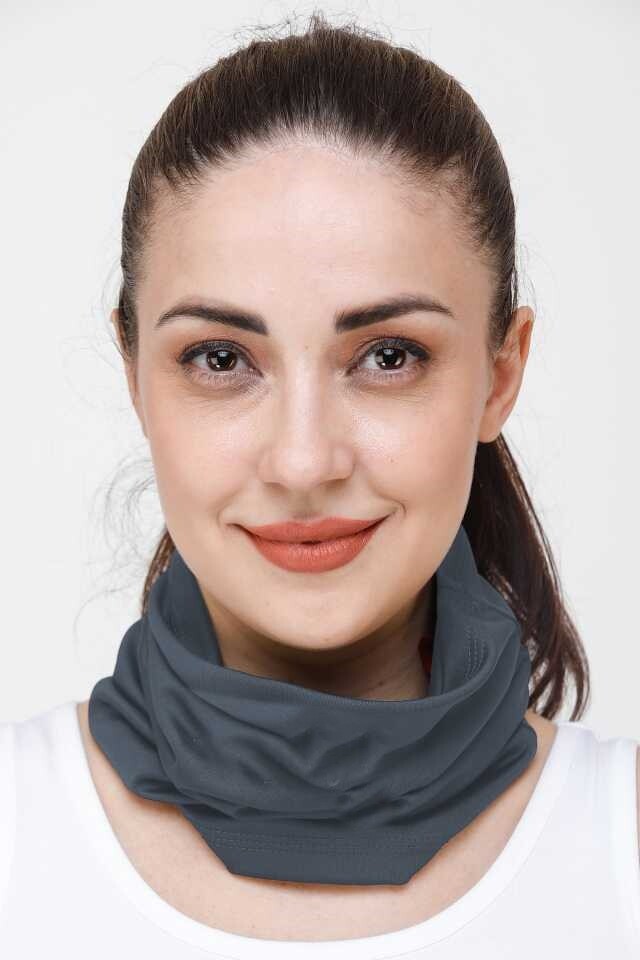 Half Face Handkerchief Black