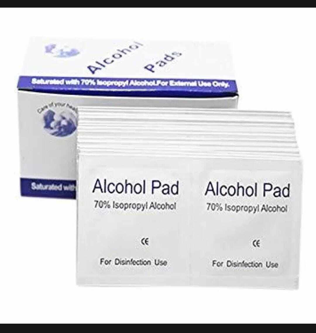 Alcohol pad - 100 Pcs Box | Daraz.com.bd