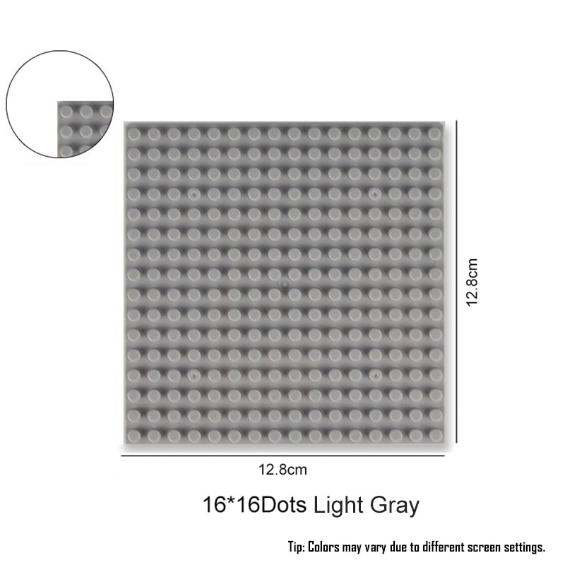 Base Plate 32*32 16X32 16X16 Dots Building Blocks Baseplate DIY Plastic ...