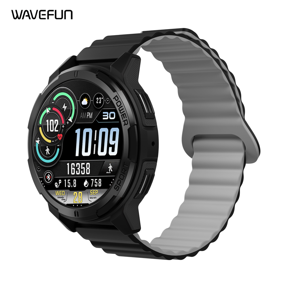 Wavefun Wave 70 Rugged Smartwatch AMOLED Smart Watch 1.43'' 466*466 ...