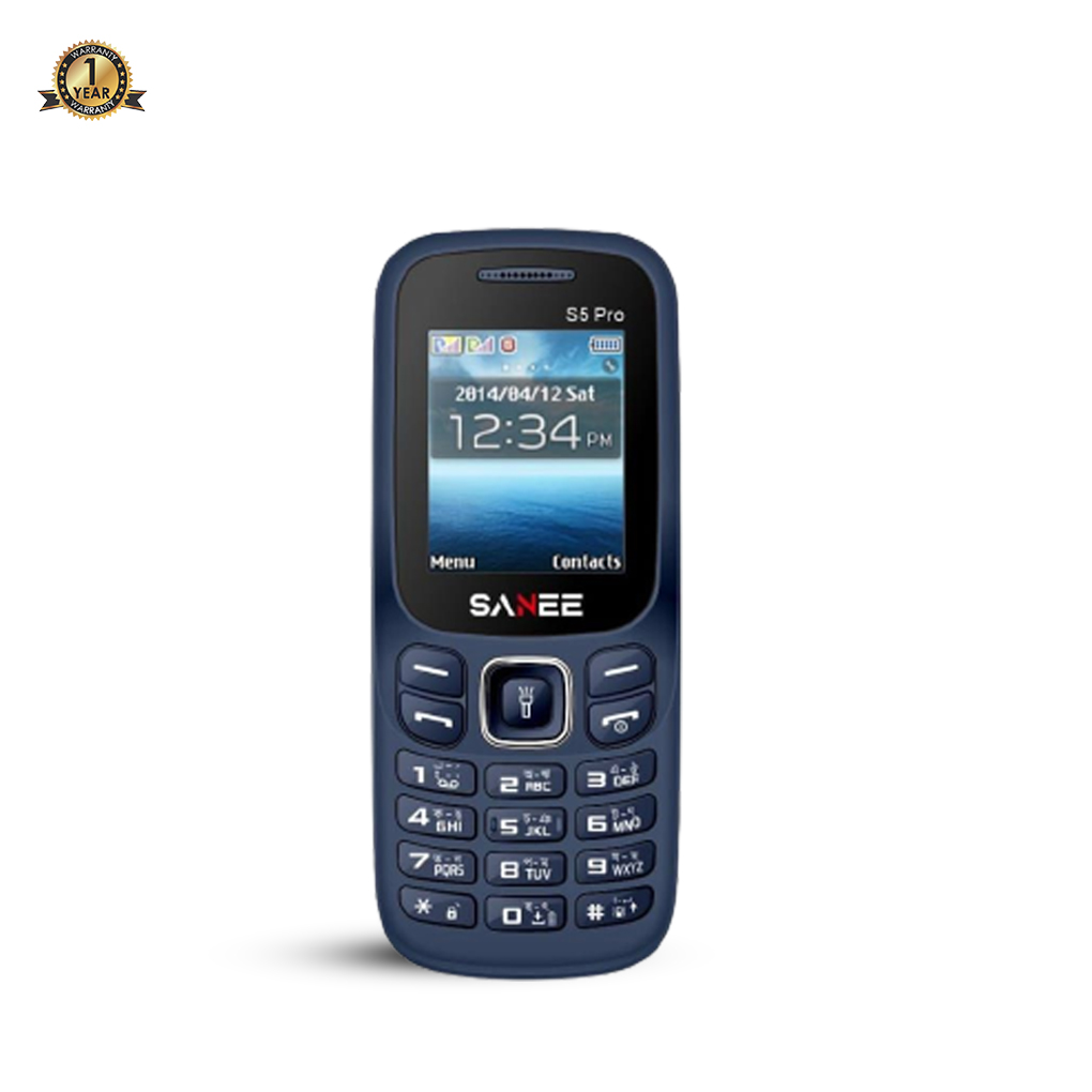 SANEE Mobile -Model: S13 - 1.77" Display - Dual SIM -1000mah Li-on Battery- Accent Dual Torch ...