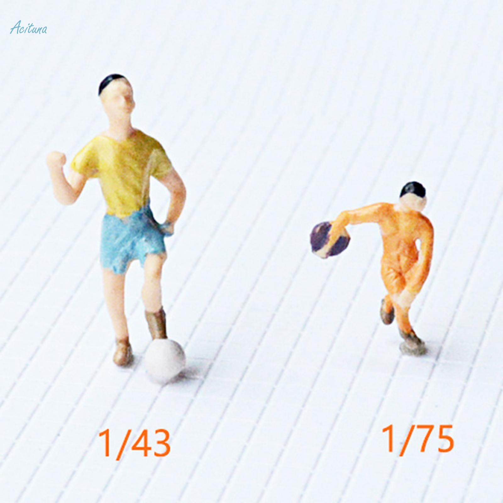 Miniature Sport Player Figurines, Miniature Sports Doll Figure, Tiny ...