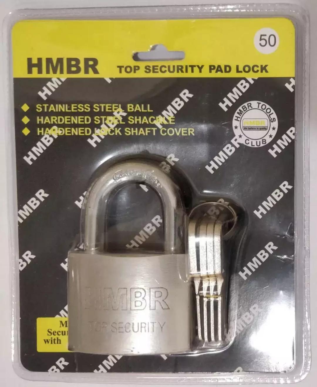 HMBR Top Security 50mm Pad Lock | Daraz.com.bd