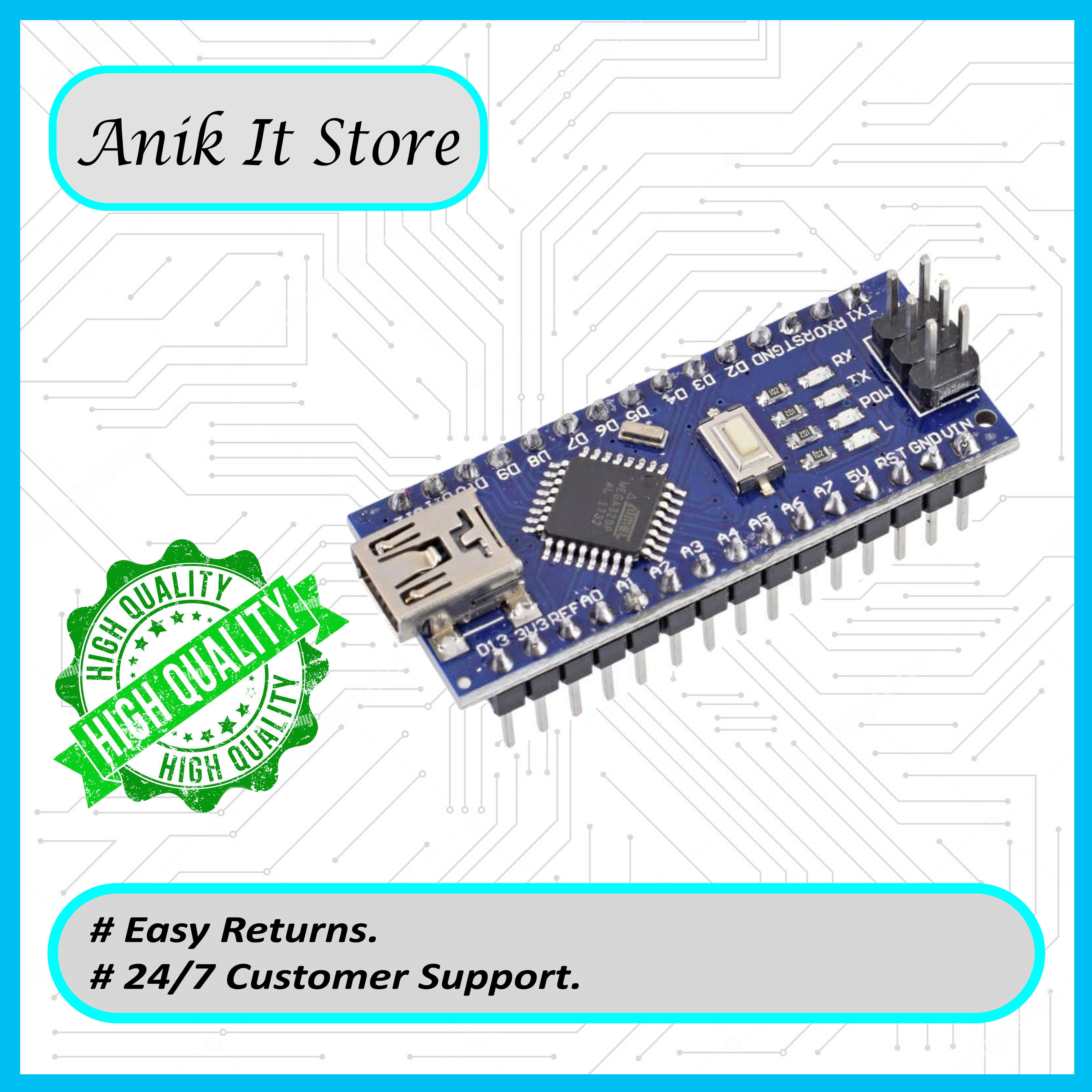 Arduino Nano V3.0 Development Board | Daraz.com.bd