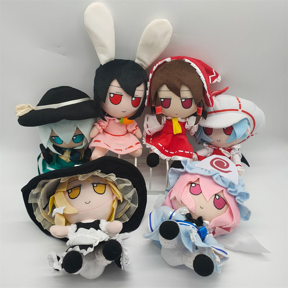 TouHou Project Fumo Plush Toy Sealed Club Lolita Stuffed Doll Plushie Figure Hakurei Reimu ...
