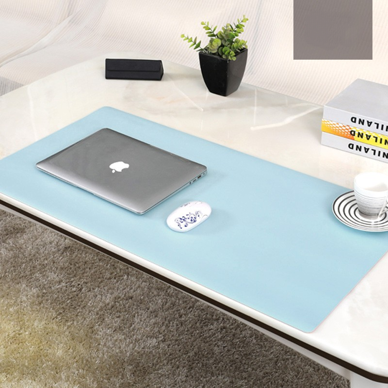 Large Computer Mouse Pad Gaming MousePad Waterproof PU Leather Mouse ...